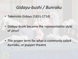 Introduction to Japanese Music - Week 8(ii) | PPTX