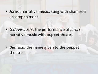 Introduction to Japanese Music - Week 8(ii) | PPTX