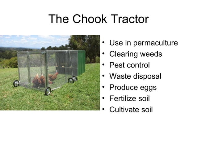 The chook tractor | PPT | Agriculture | Industries