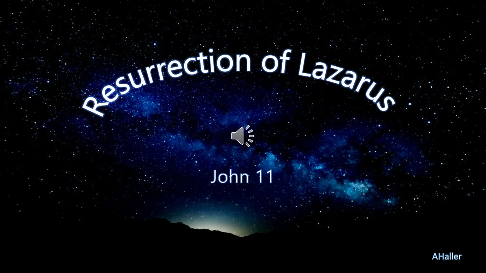 John 11 Resurrection of Lazarus and its Implications | PPT