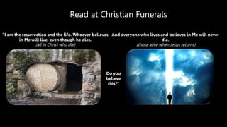 John 11 Resurrection of Lazarus and its Implications | PPTX