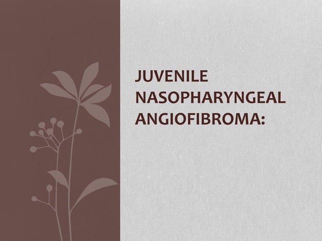 JNA | PPTX | Ear, Nose and Throat Conditions | Diseases and Conditions