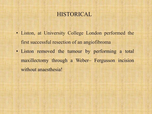 Jna(juvenile nasopharyngeal angiofibroma) current treatment modalities ...