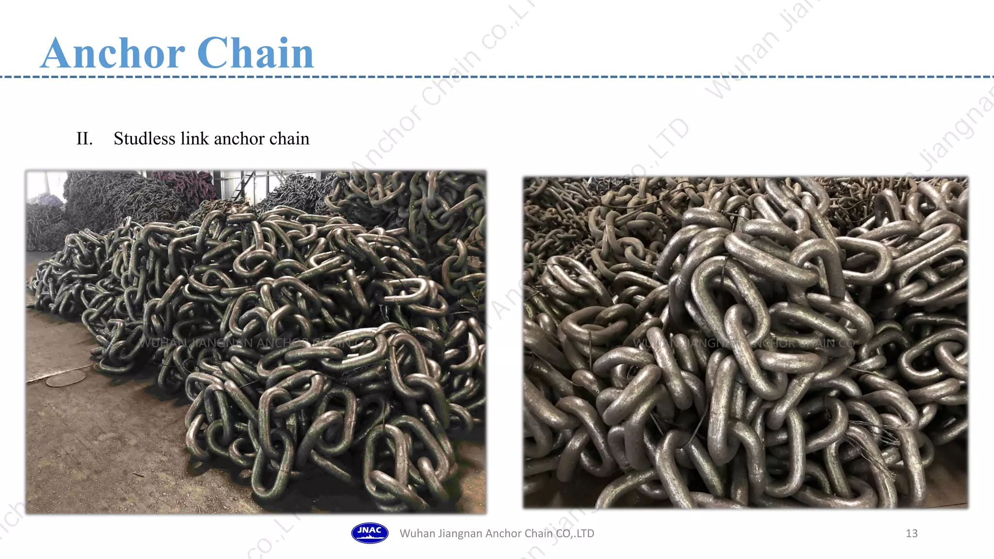 Chinese Anchor Chain Factory | PPT