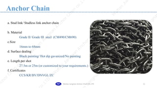 Chinese Anchor Chain Factory | PPT