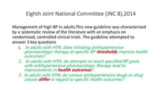 Jnc 7 vs jnc-8 | PPT