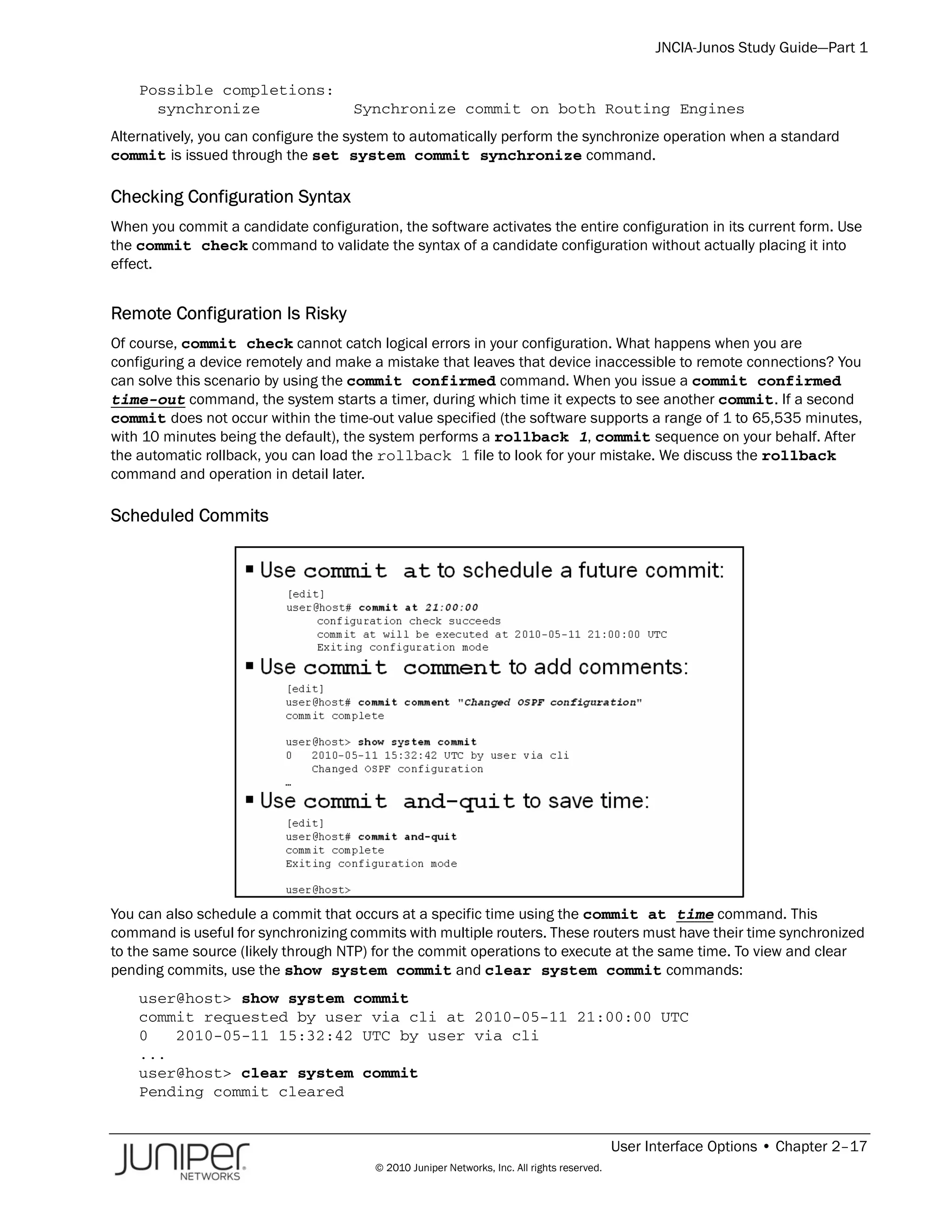 Jncia junos sg-part_1_09-16-2010 | PDF