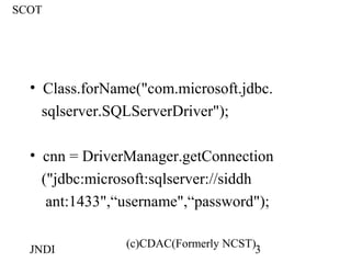 Jndi | PPT