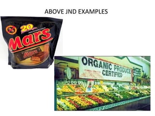 Jnd in marketing consumer behavior | PPTX