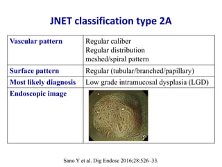 JNET classification of colo rectal polyps | PPTX