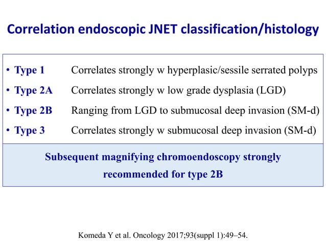 JNET classification of colo rectal polyps | PPTX | Medical Health