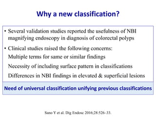 JNET classification of colo rectal polyps | PPTX