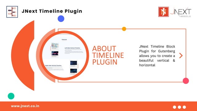 JNext Timeline Block Plugin Create Stunning Visual Timelines.pptx