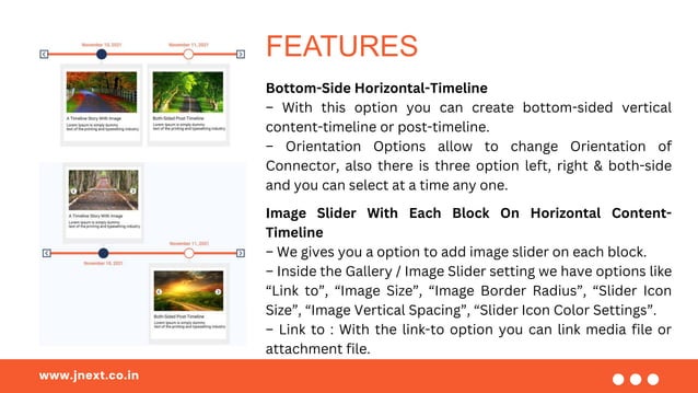 JNext Timeline Block Plugin Create Stunning Visual Timelines.pptx