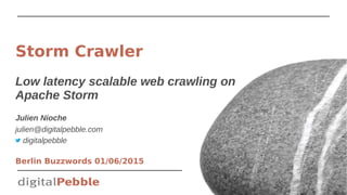 Low latency scalable web crawling on Apache Storm | PDF