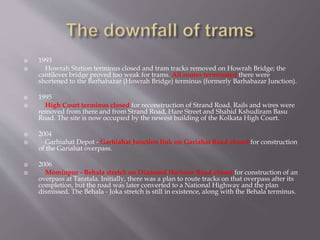 Save Trams in Kolkata | PPTX