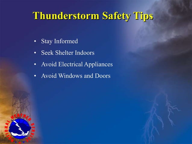 Thunderstorm.ppt | Weather | Science