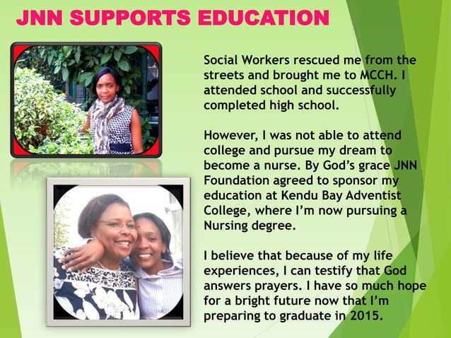 Jnn supports education | PPT