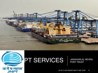 JNPT | PPT