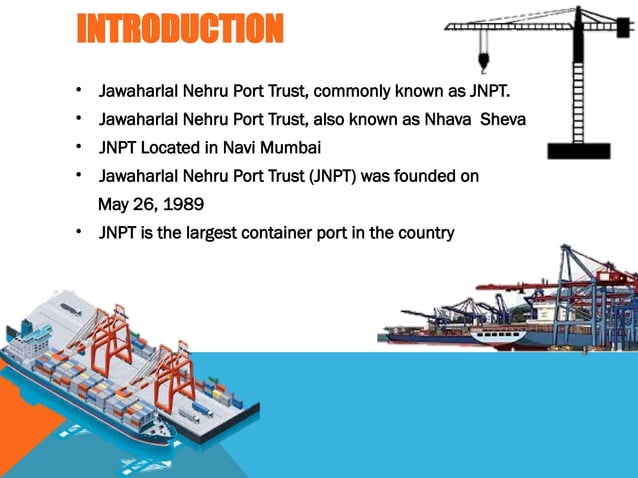 Jawaharlal Nehru Port Trust (JNPT) .pptx