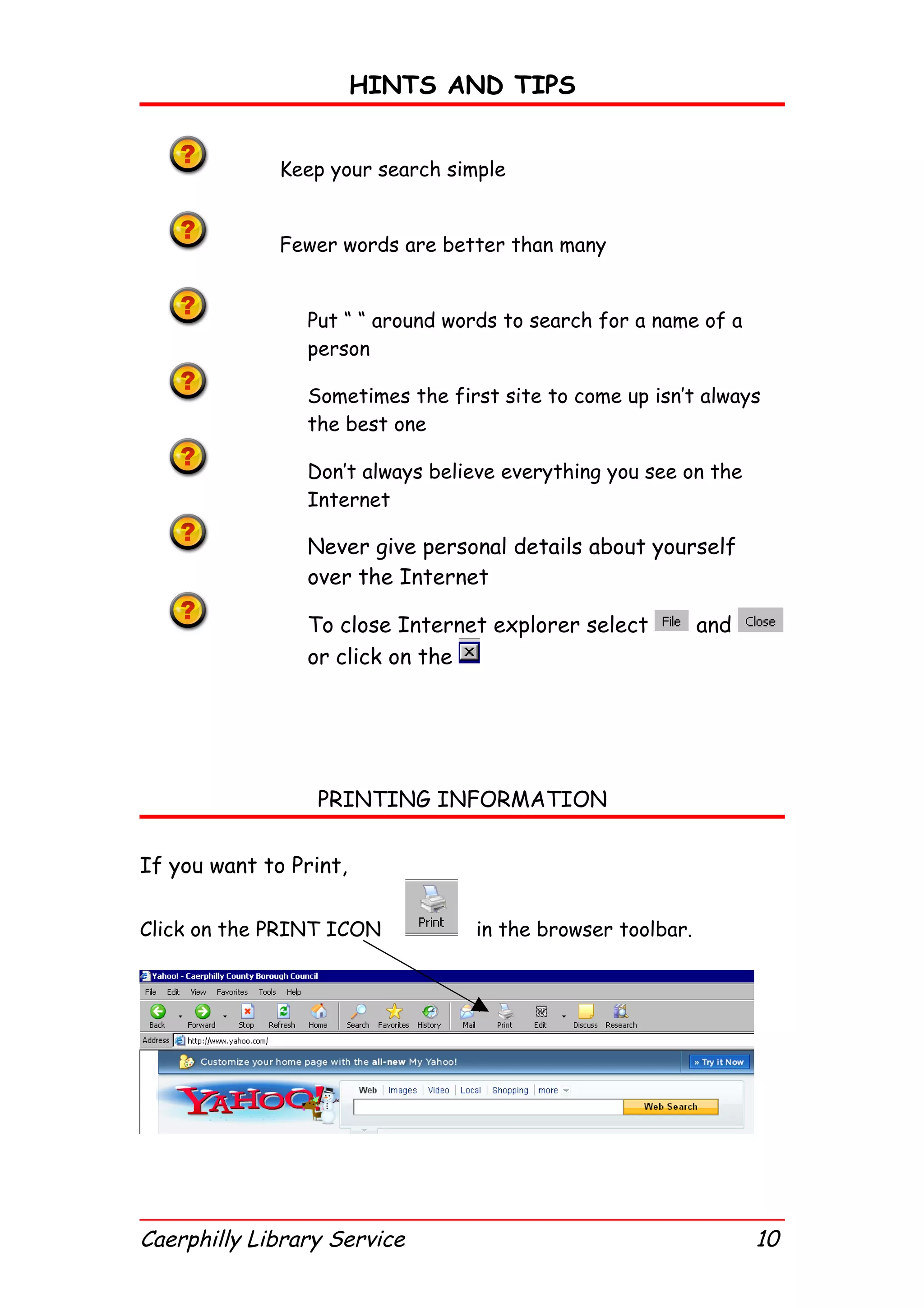 Jnr Intro To The Internet Booklet | DOC