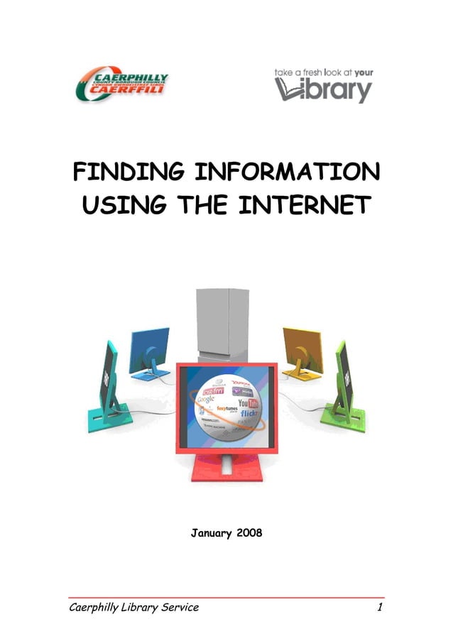 Jnr Intro To The Internet Booklet | PDF