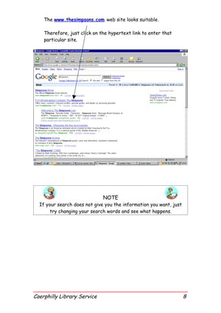 Jnr Intro To The Internet Booklet | PDF