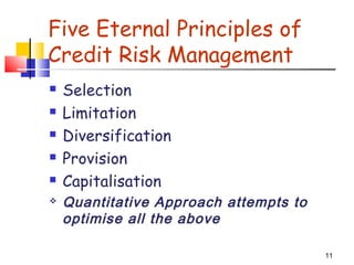 Jntu credit risk-management | PPT