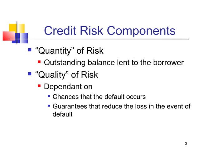 Jntu credit risk-management | PPT