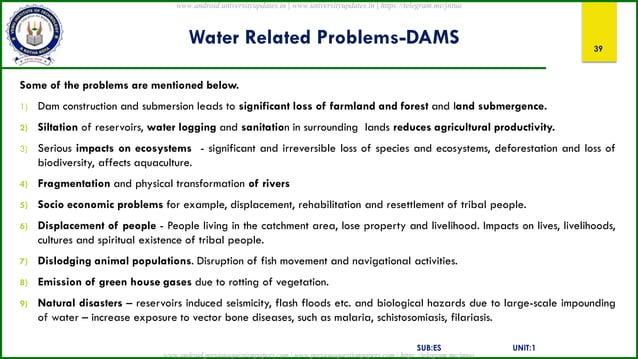 Jntua Environmental Science Ppt Notes R20pdf