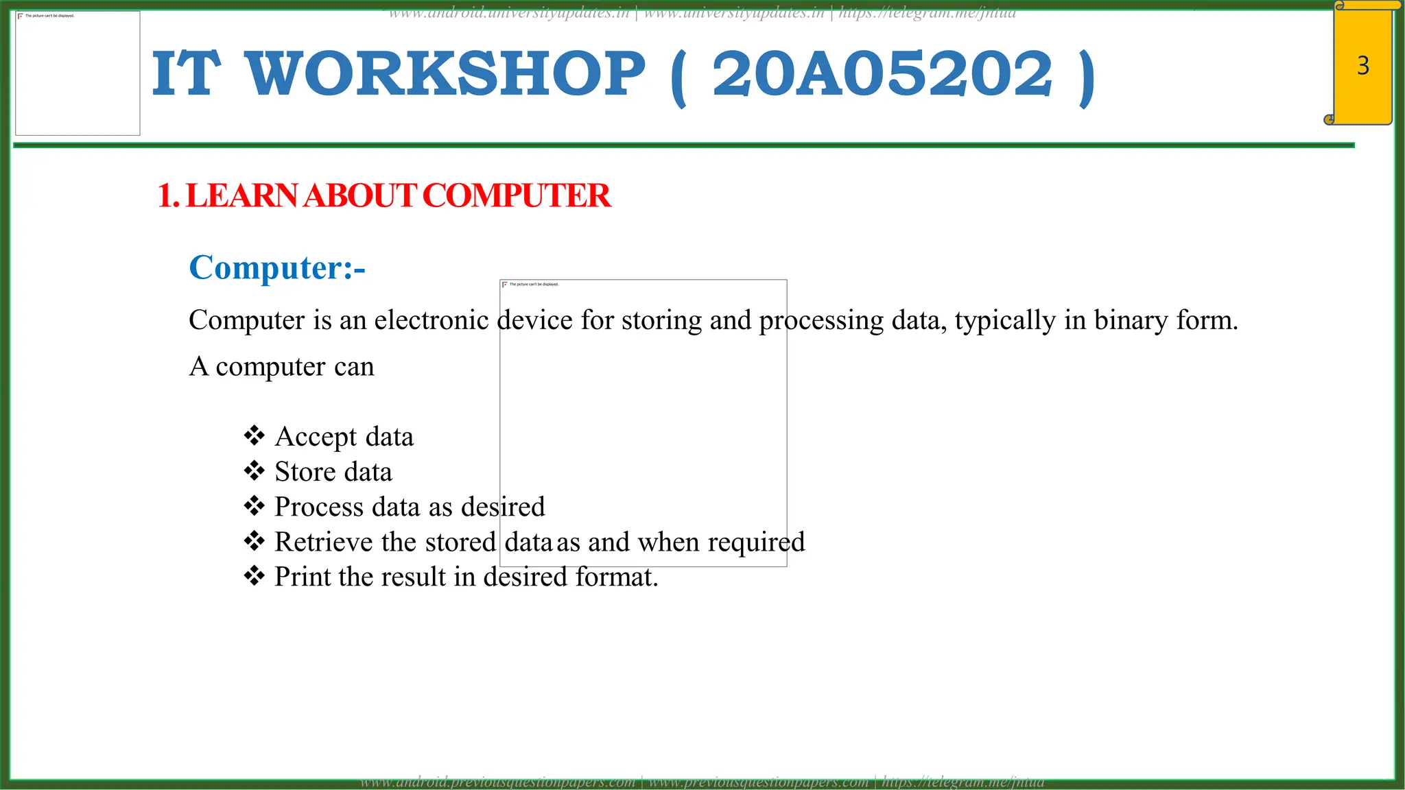JNTUA IT Workshop Lab presentation - PPT.pdf