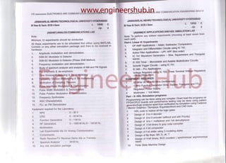 Jntuh b.tech r13 3 1 ece | PDF | Educational Assessment | Education