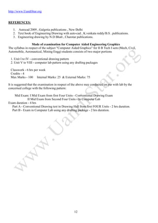 Jntuk dap- proposed course structure and syllabus - b.tech(mechanical engg)-ii year - r10 ...