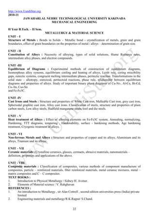 Jntuk dap- proposed course structure and syllabus - b.tech(mechanical ...