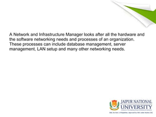 MBA in Network Infrastructure Management | PPT