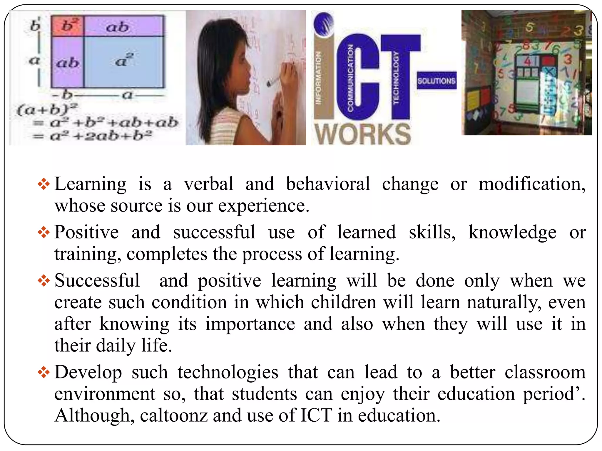 Teaching and Learning in mathematics | PPTX