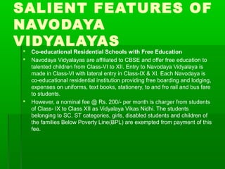JAWAHAR NAVODAYA VIDYALAYA | PPT