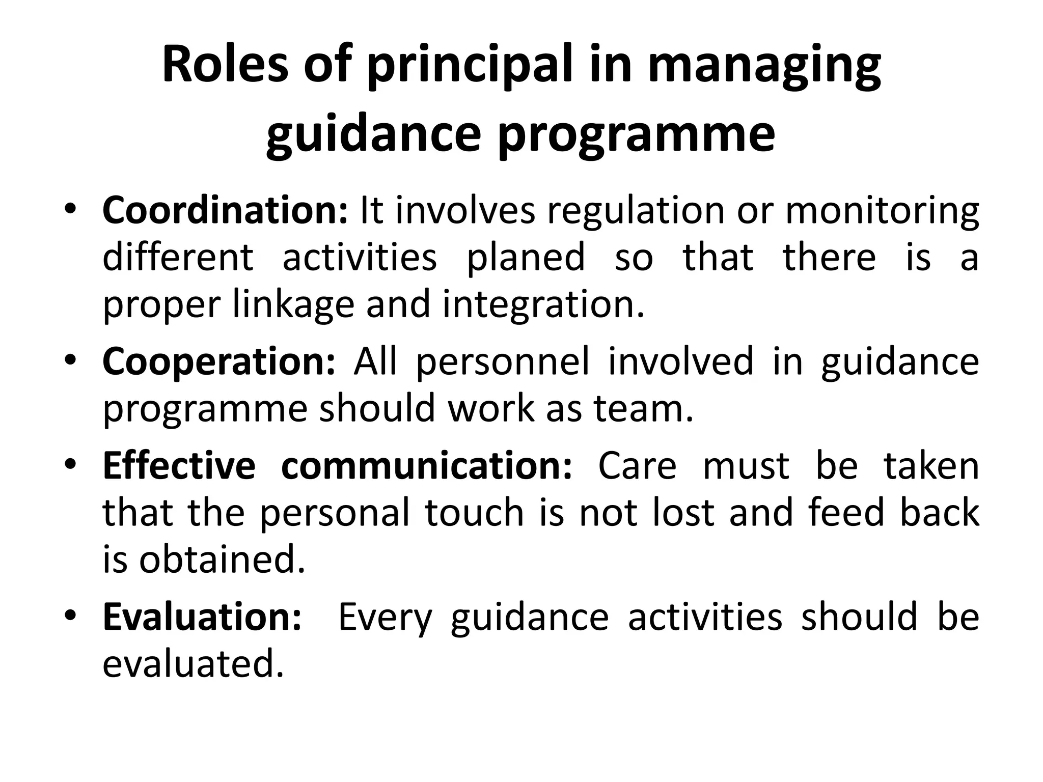 Planning and Implementing Guidance Programme in Schools | PPTX