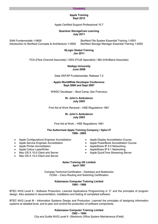 Jay's CV - 2013 | PDF