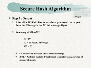 Hash mac algorithms | PPT