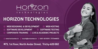 horizon technologies,trichy | PDF