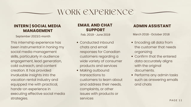 Work Sample Portfolio | SMM | PDF