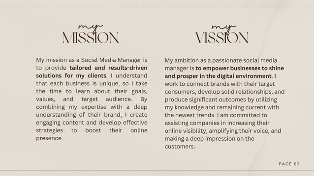 Work Sample Portfolio | SMM | PDF