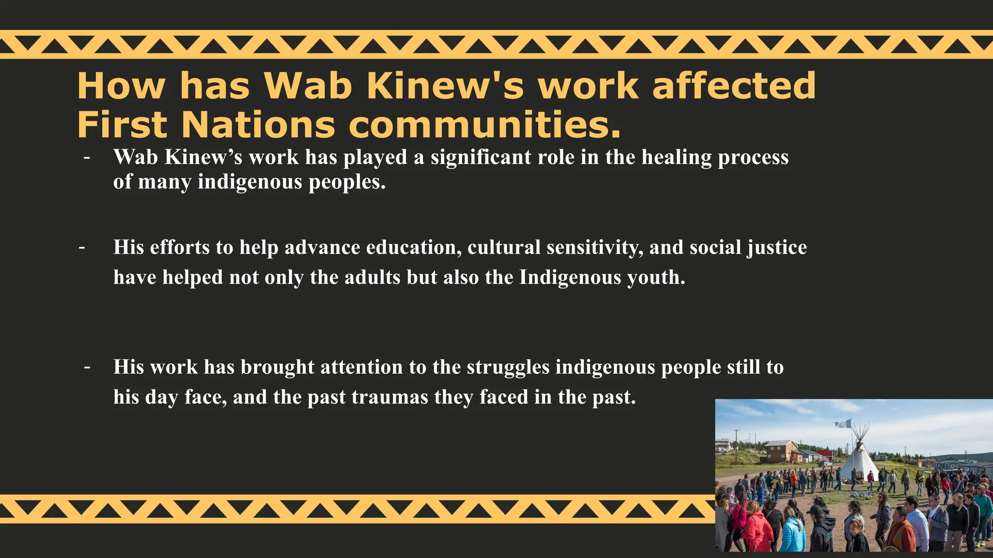 Wab Kinew project Indigenous premier native. | PPTX