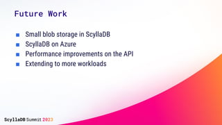 Using ScyllaDB for Distribution of Game Assets in Unreal Engine | PPT
