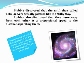Edwin Powell Hubble Discoveries