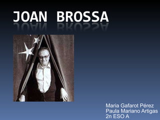 Joan Brossa Powerpoint(2) | PPT