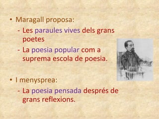 Joan Maragall | PPT