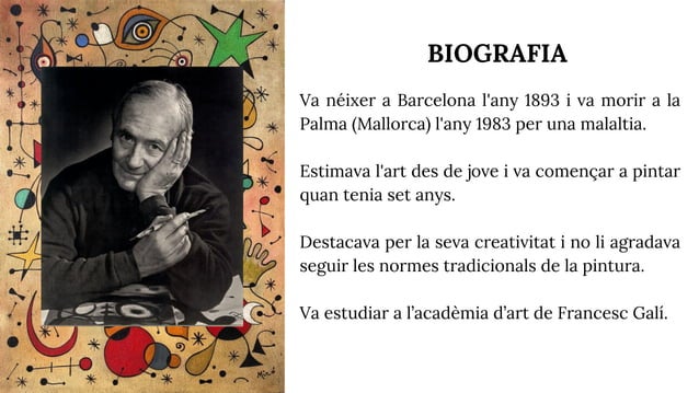 JOAN MIRO.pdf presentación sobre joan miro | PPT