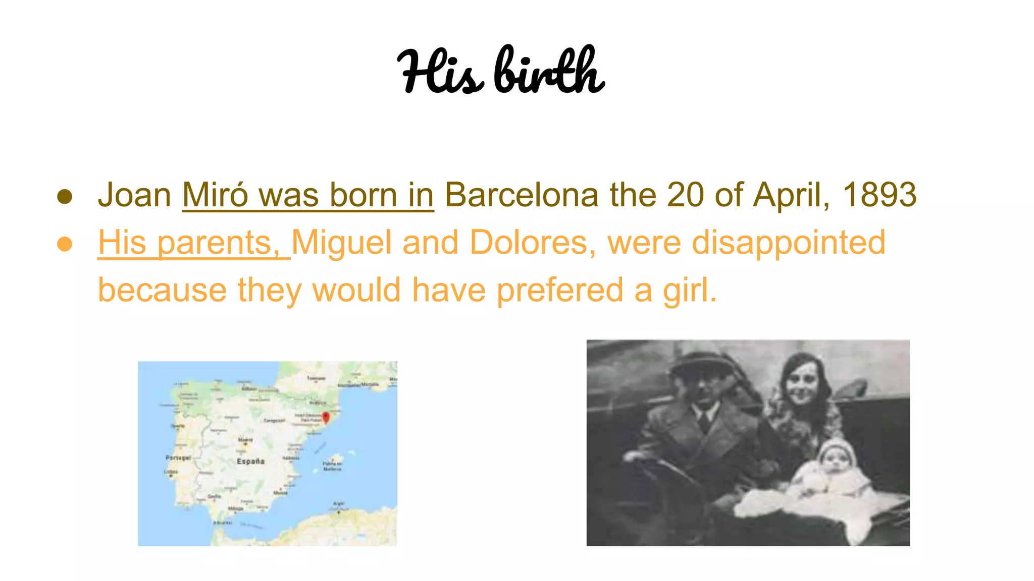 Joan miro english | PPT